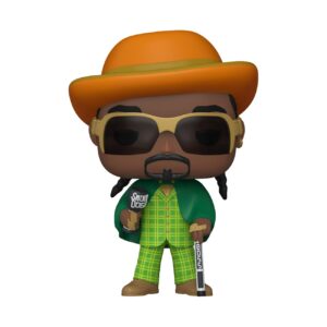 funko pop! rocks: snoop dogg with chalice, multicolor, vinyl figure, approximately 4.3-inches tall