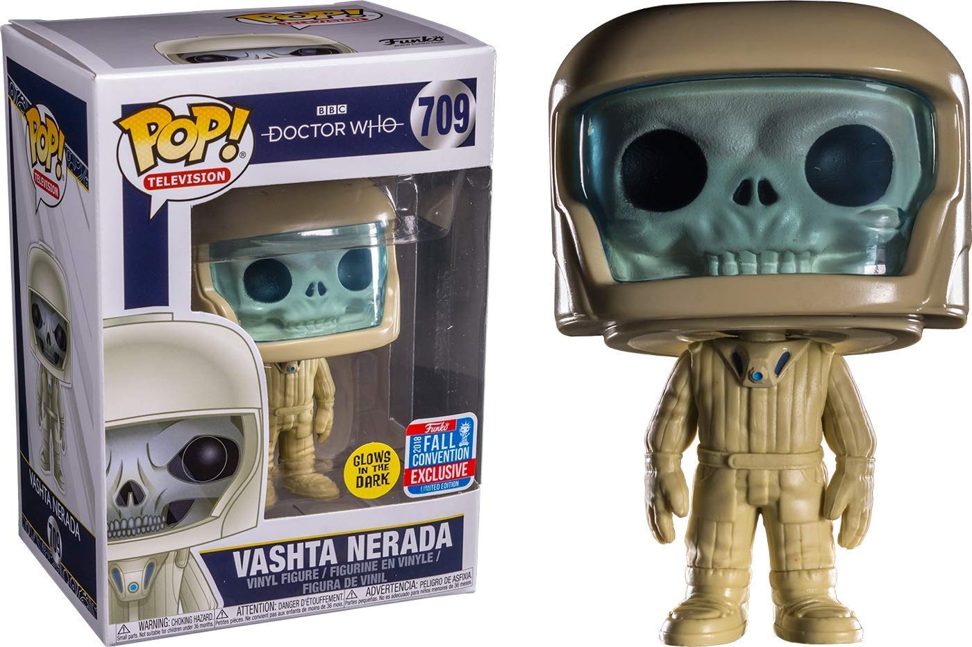 Funko POP! Television Doctor Who - Vashta Nerada Glow-in-The-Dark Vinyl 2018 Fall Convention Shared Exclusive