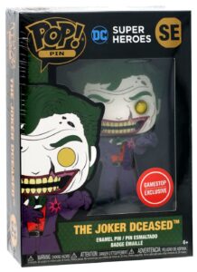 funko pop pin dceased the joker (non-bloody) gamestop exclusive