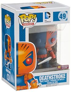 funko pop dc heroes: deathstroke vinyl figure