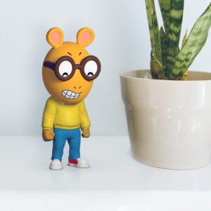 Arthur Vinyl Figure, 4.8" Aardvark Arthur Reed Action Figure - Youtooz Arthur Collection Based on Famous Animated TV Series