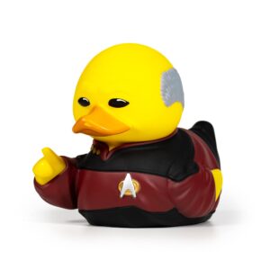 tubbz jean-luc picard collectible vinyl rubber duck figure – official star trek merchandise – sci-fi tv, movies & video games