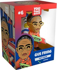 youtooz breaking bad gus fring 4.6" inch vinyl figure, gusavo fring from breaking bad, los pollos hermanos boss by youtooz breaking bad collection