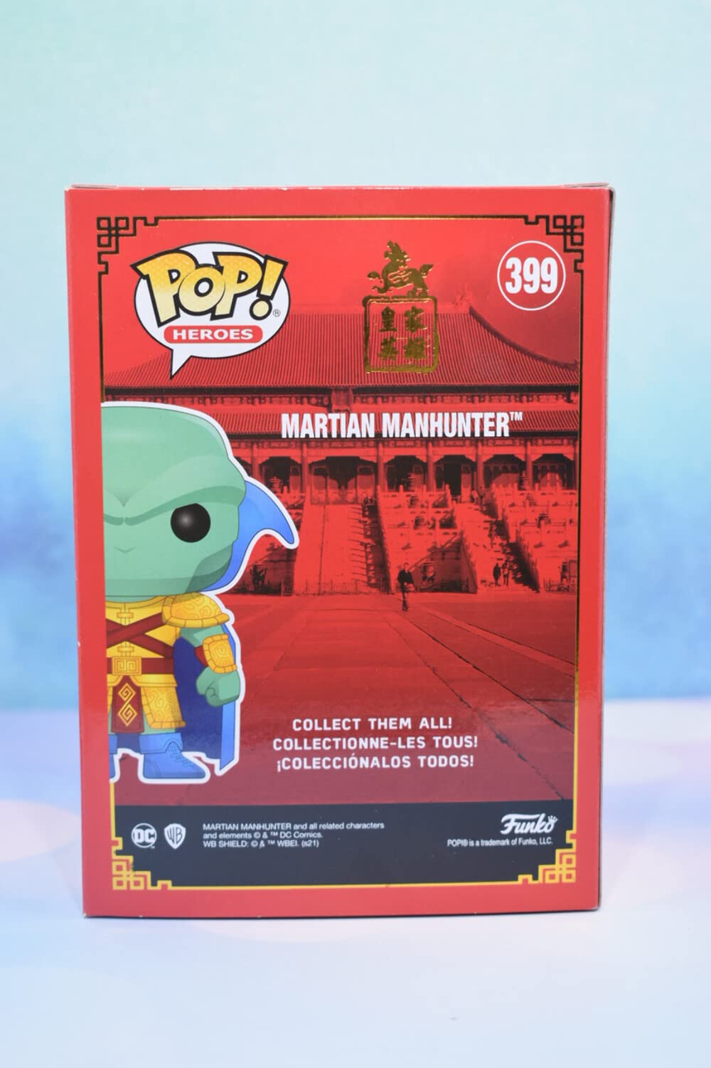 Funko Pop DC Imperial Palace Martian Manhunter FunKon 2021 Exclusive