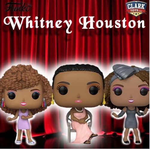 Whitney Houston Funko Pop! Rocks Complete Set Of 3