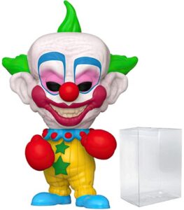 pop killer klowns from outer space - shorty funko pop! vinyl figure (bundled with compatible pop box protector case), multicolor, 3.75 inches