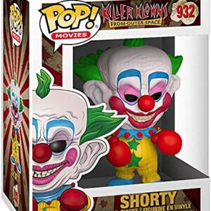 POP Killer Klowns from Outer Space - Shorty Funko Pop! Vinyl Figure (Bundled with Compatible Pop Box Protector Case), Multicolor, 3.75 inches