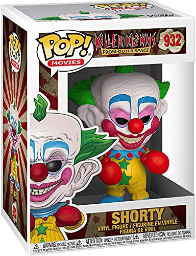 POP Killer Klowns from Outer Space - Shorty Funko Pop! Vinyl Figure (Bundled with Compatible Pop Box Protector Case), Multicolor, 3.75 inches