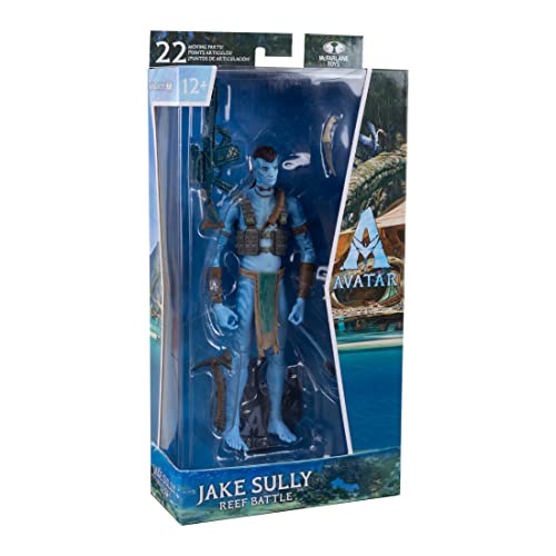 McFarlane Toys Avatar: The Way of Water - Jake Sully (Reef Battle)