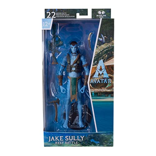 McFarlane Toys Avatar: The Way of Water - Jake Sully (Reef Battle)