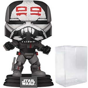 pop star wars: clone wars - wrecker funko vinyl figure (bundled with compatible box protector case), multicolor, 3.75 inches