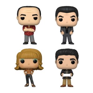 the sopranos funko pop! complete set (4)