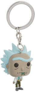 funko pop keychain: rick and morty - rick toy figure