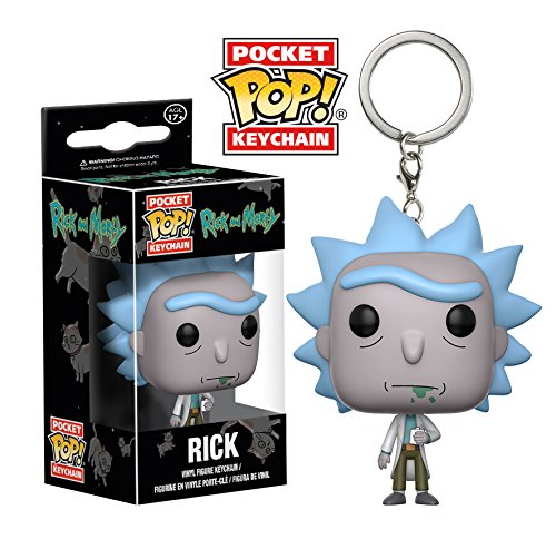 Funko Pop Keychain: Rick and Morty - Rick Toy Figure