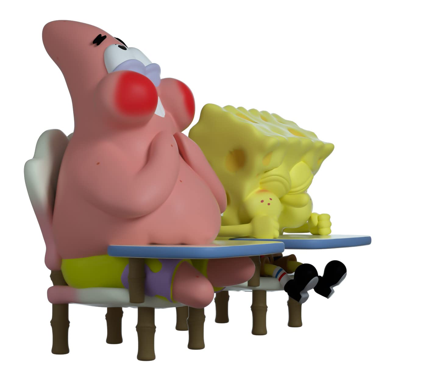 Youtooz Whats Funnier Than 24, 4" inch Vinyl Figure, Collectible Spongebob and Patrick from Funny Internet Meme What's Funnier Than 24 by Youtooz Spongebob Squarepants Collection