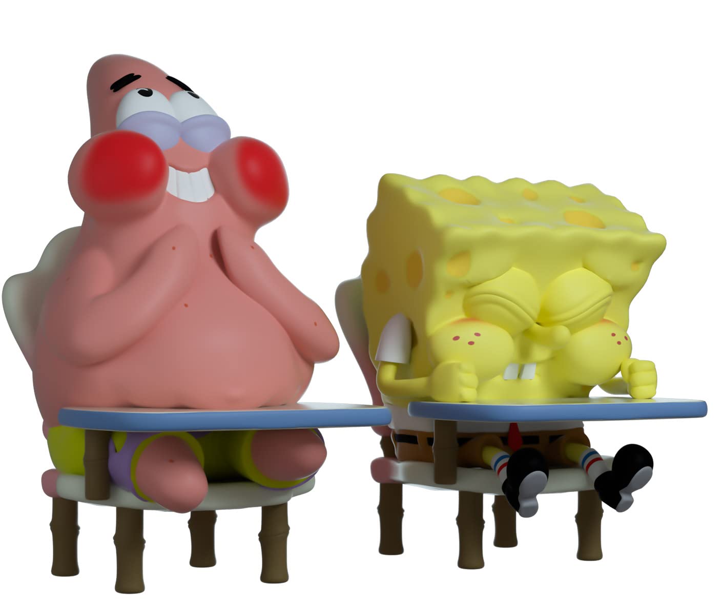 Youtooz Whats Funnier Than 24, 4" inch Vinyl Figure, Collectible Spongebob and Patrick from Funny Internet Meme What's Funnier Than 24 by Youtooz Spongebob Squarepants Collection