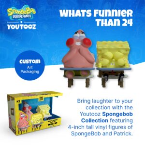 Youtooz Whats Funnier Than 24, 4" inch Vinyl Figure, Collectible Spongebob and Patrick from Funny Internet Meme What's Funnier Than 24 by Youtooz Spongebob Squarepants Collection