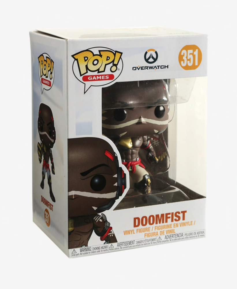 Funko Pop Games: Overwatch - Doomfist Collectible Figure, Multicolor