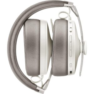 Sennheiser Momentum 3 Wireless - Active Noise Cancelling Headphones with Alexa, Auto On/Off, Smart Pause Functionality and Smart Control App - White