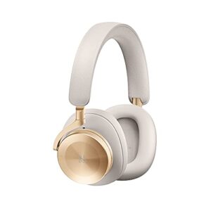 bang & olufsen beoplay h95 premium comfortable wireless active noise cancelling (anc) over-ear headphones with protective carrying case, gold tone