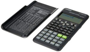 casio fx-570es plus 2 scientific calculator with 417 functions, black