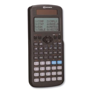 innovera 417-function advanced scientific calculator, 15-digit lcd