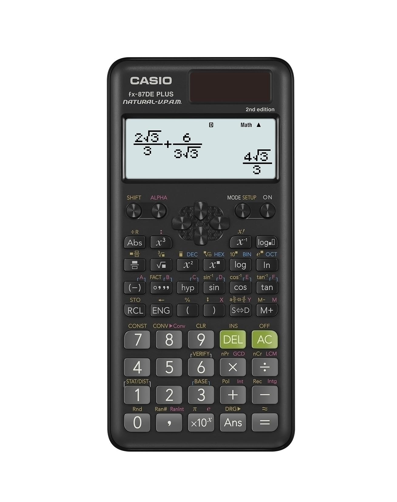 Casio FX-87DEPLUS-2 Scientific Technical School Calculator Technical School Calculator