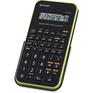 sharp el-501xbgr scientific calculator