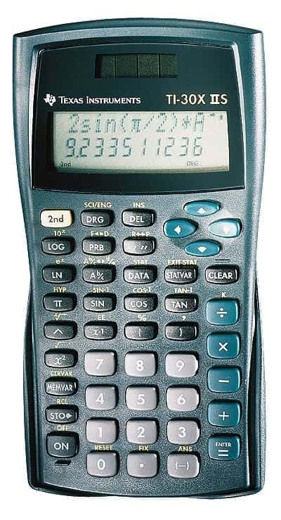 Texas Instruments TI-30X2S Two-Line Scientific Calculator