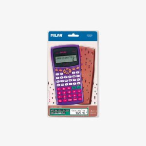 Cream by Milan Blister Scientific Calculator 240 Functions Copper NEW, Purple