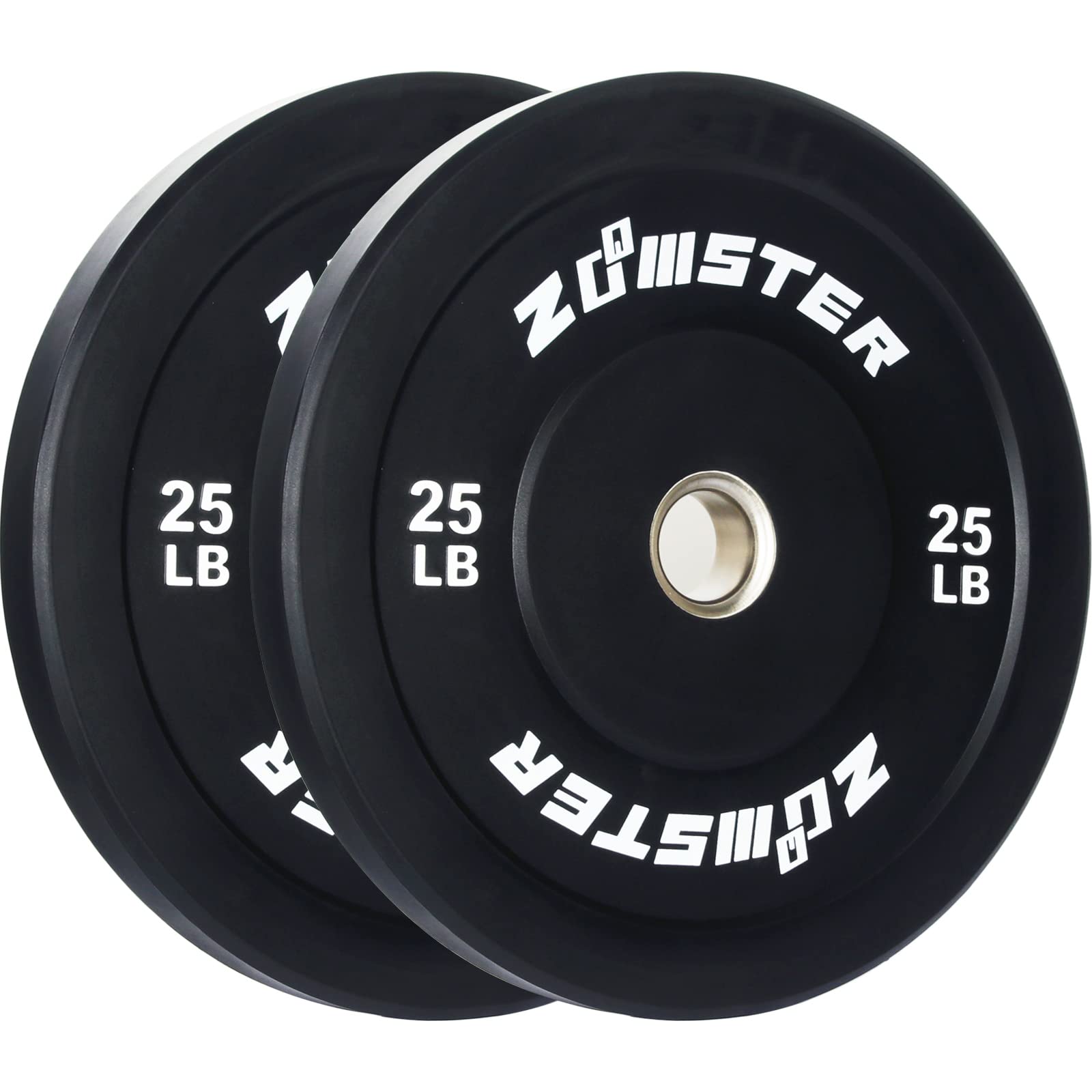 10LB 25LB 45LB Bumper Plate Olympic Weight Plate Bumper Weight Plate with Steel Insert (160LB Weight Set)