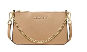 michael kors jet set travel, camel