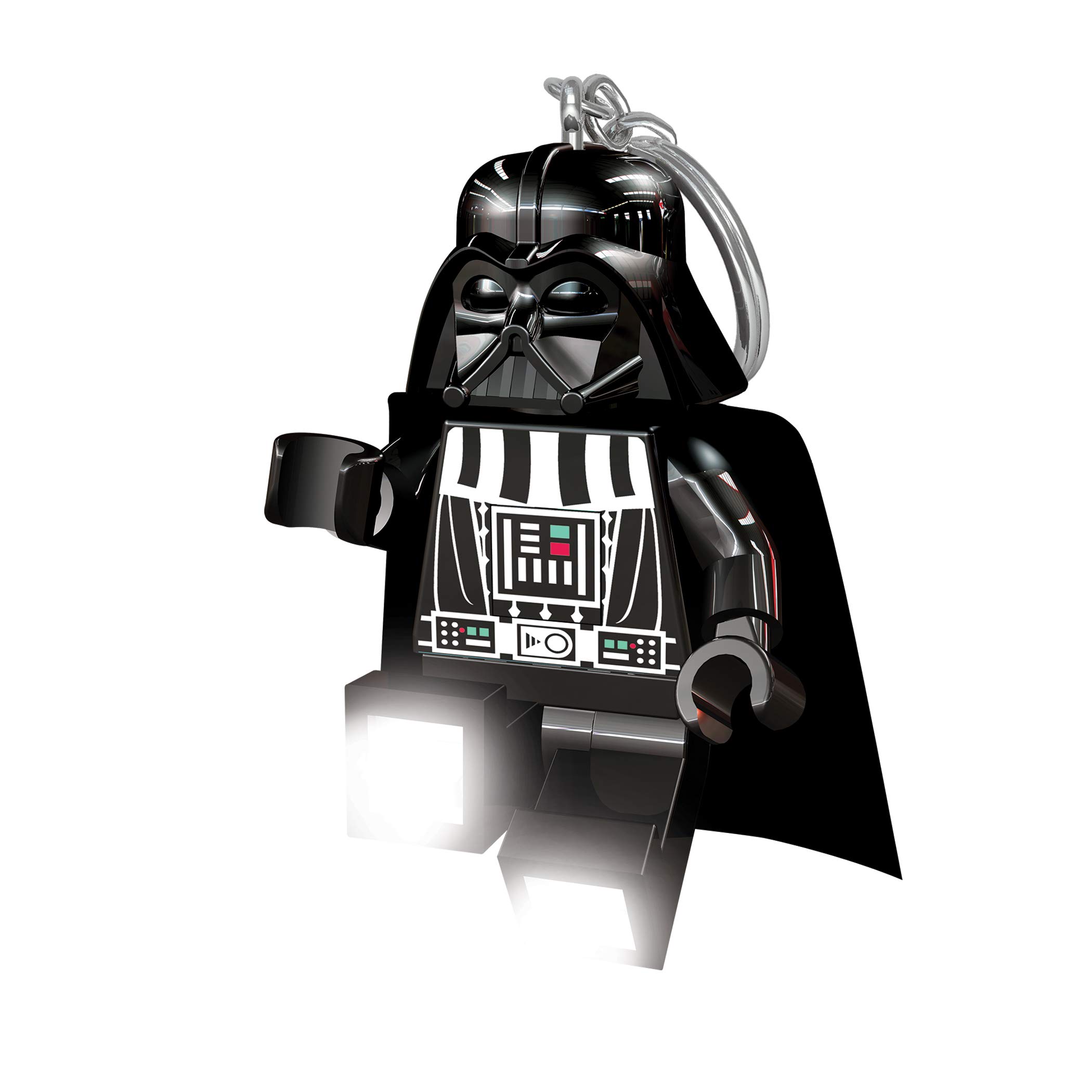 LEGO Star Wars Darth Vader Keychain Light - 3 Inch Tall Figure (KE7H)