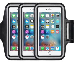 3pack armband for apple iphone 7,7 plus,6 6s plus, lg g5,samsung galaxy note 5 4 3 note edge s4 s5 s6 lg g3 g4 g5 note 4 5 7 universal case,great for running,exercise gym workouts not for iphone 4 4s