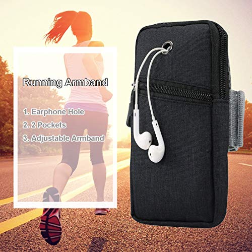 cellphone holster Sports Running Armband Compatible with iPhone Pro Max,12 ,12pro,12 mini,SE2020,11,11 Pro,11 Pro Max,XS Max,XS,X,XR,8 Plus,7 Plus,6s Plus,Adjustable Arm Bag Suitable Compatible with O