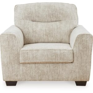 Signature Design by Ashley Lonoke Coastal Upholstered Oversized Chair, Beige