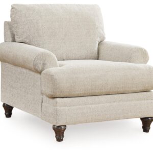 Signature Design by Ashley Valerani Classic Upholstered Chair, Beige