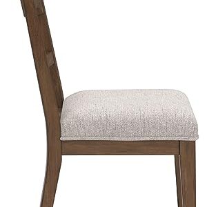 Signature Design by Ashley Cabalynn Traditional Dining Chair Set, 2 Count, Brown & Tan