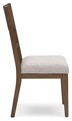 Signature Design by Ashley Cabalynn Traditional Dining Chair Set, 2 Count, Brown & Tan