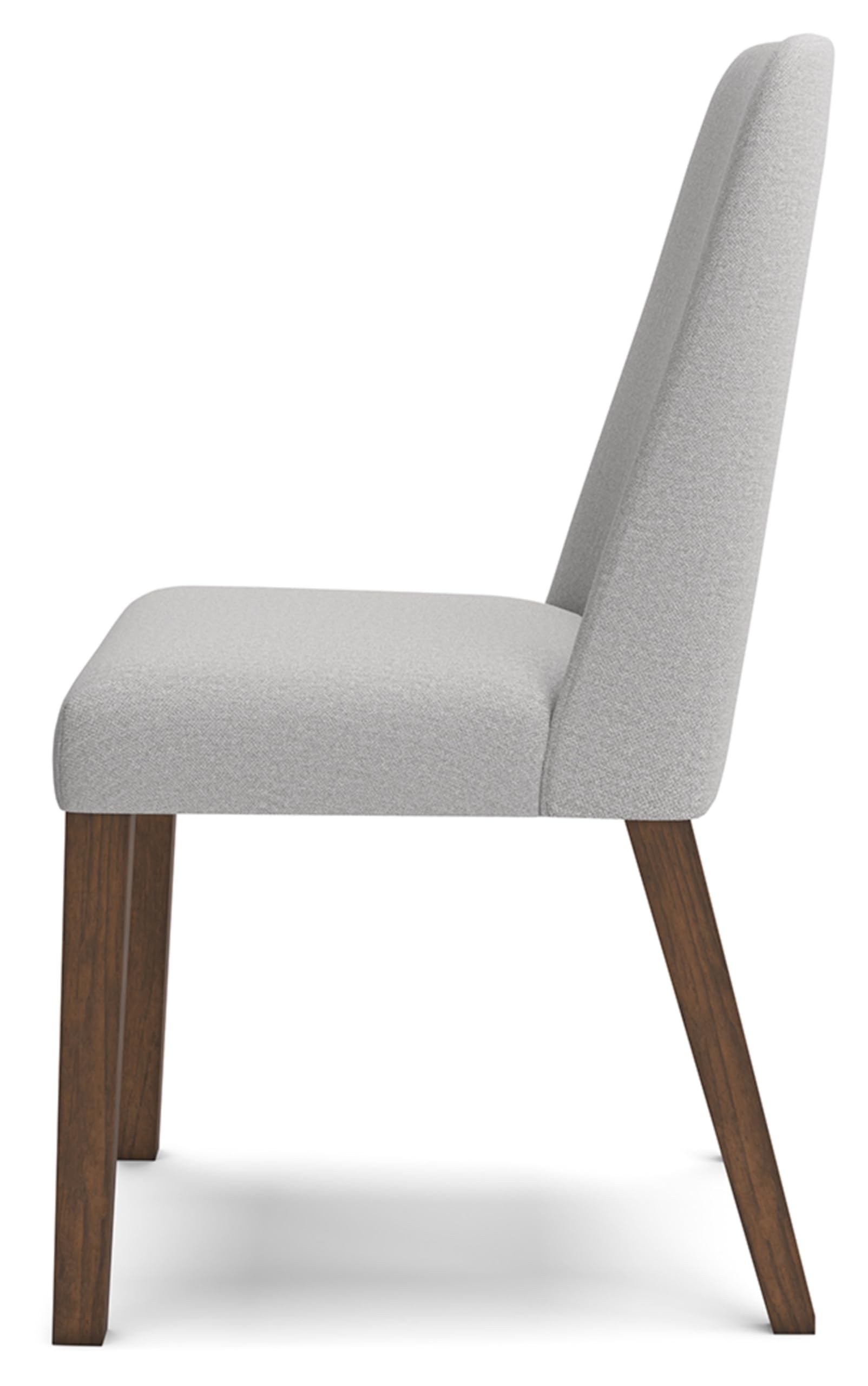 Signature Design by Ashley Lyncott Contemporary Dining Room Upholstered Side Chair with Foam Cushion, Set of 2, Cream & Brown