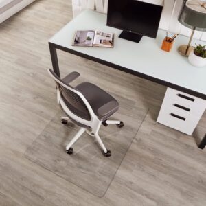 Oculus by Dimex Polycarbonate Office Chair Mat for Carpet and Hard Floors, 36" x 48" x 0.08" Mat, Clear Mat for Office Chair, Protects Floors Under Home Office Computer Desk, Ships Flat