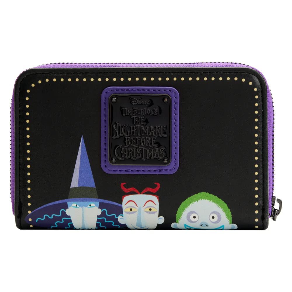 Loungefly Nightmare Before Christmas Oogie Boogie Glow Zip Around Wallet