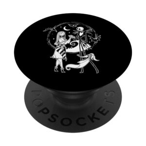 nightmare before christmas - jack sally zero popsockets standard popgrip