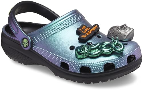 Crocs Unisex-Adult Classic Harry Potter Clogs, Black, 8 Women/6 Men