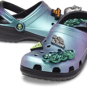 Crocs Unisex-Adult Classic Harry Potter Clogs, Black, 8 Women/6 Men