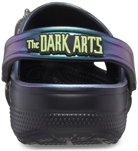 Crocs Unisex-Adult Classic Harry Potter Clogs, Black, 8 Women/6 Men