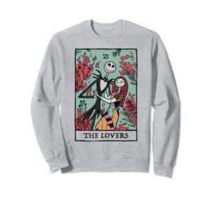 disney the nightmare before christmas the lovers tarot card sweatshirt