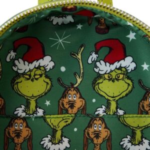 Loungefly Dr. Seuss' How the Grinch Stole Christmas! Santa Cosplay Mini Backpack