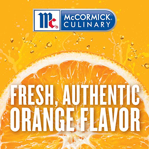 McCormick Culinary Pure Orange Extract, 16 fl oz - One 16 Fluid Ounce Bottle of Orange Flavoring for Baking, Cakes, Cookies, Fillings and Drinks