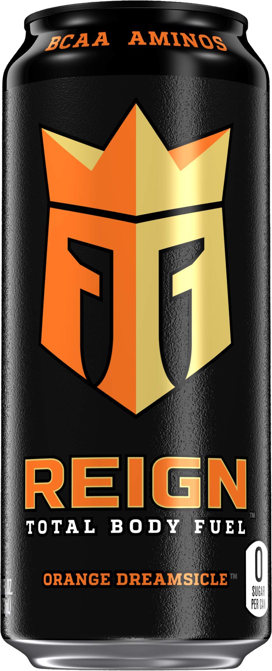 Reign Total Body Fuel, Orange Dreamsicle, Fitness & Performance Drink, 16 Fl Oz (Pack of 12)